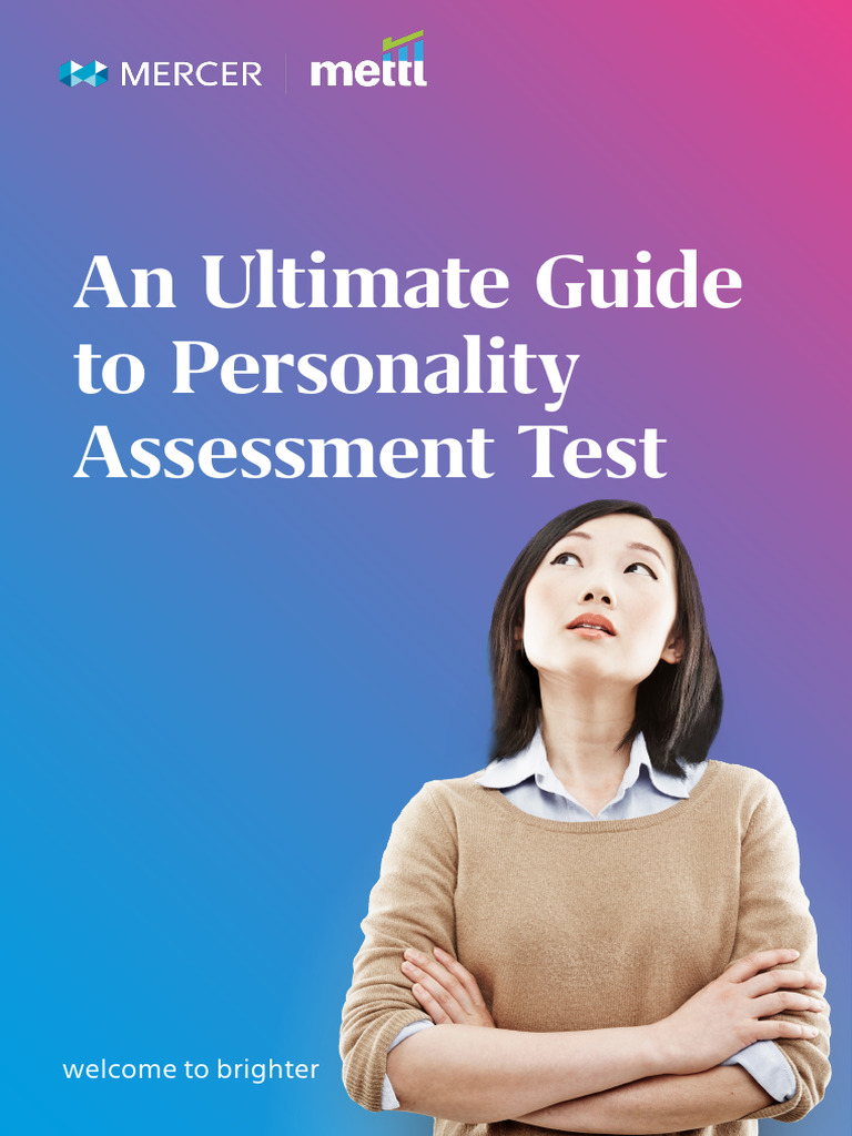 Ebook Personality Assessment Test May 2020 | PDF | Extraversion And ...