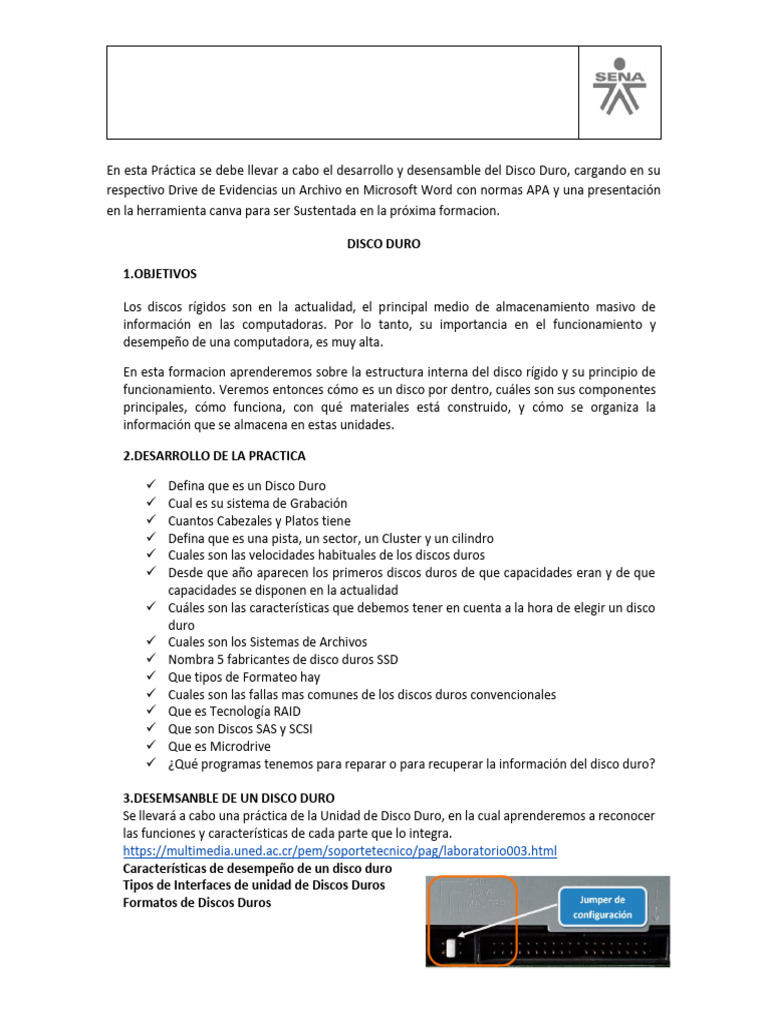 Practica Disco Duro | PDF