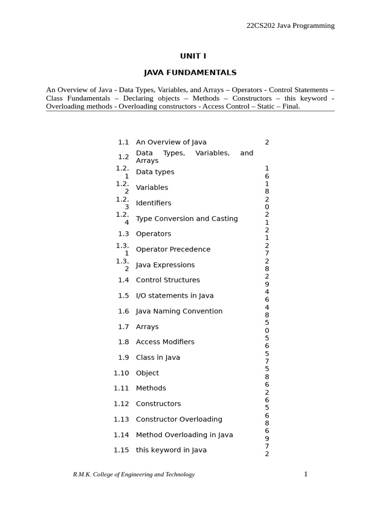 Java Programming Fundamentals Guide | PDF | Inheritance (Object ...