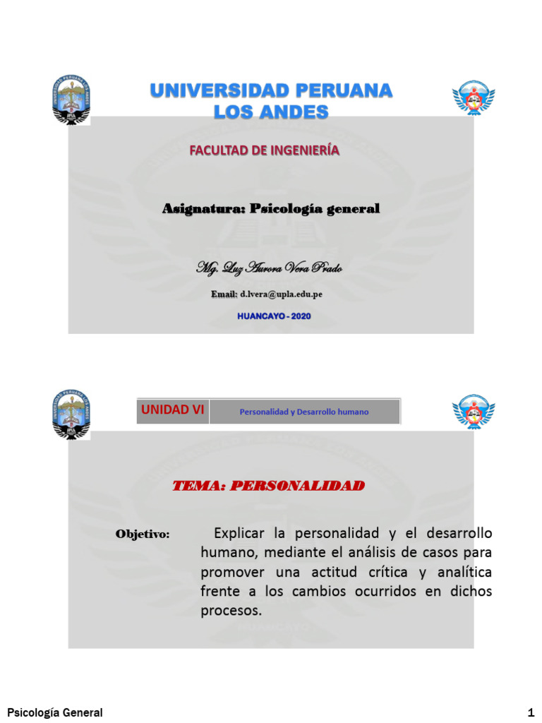 14-Personalidad Est | PDF | Sicología | Psicología de la personalidad