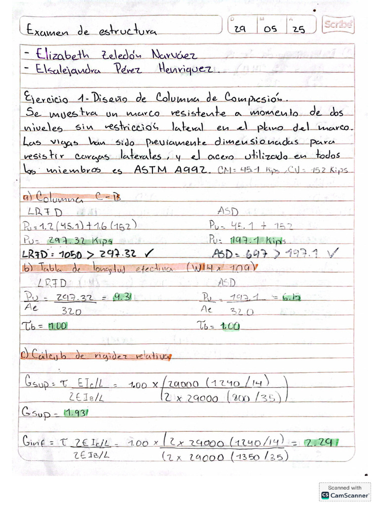 Examen 2do Corte - Elizabeth y Elsalejandra | PDF
