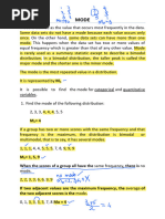 Modal Class - GCSE Maths - Steps, Examples & Worksheet | PDF | Mode ...