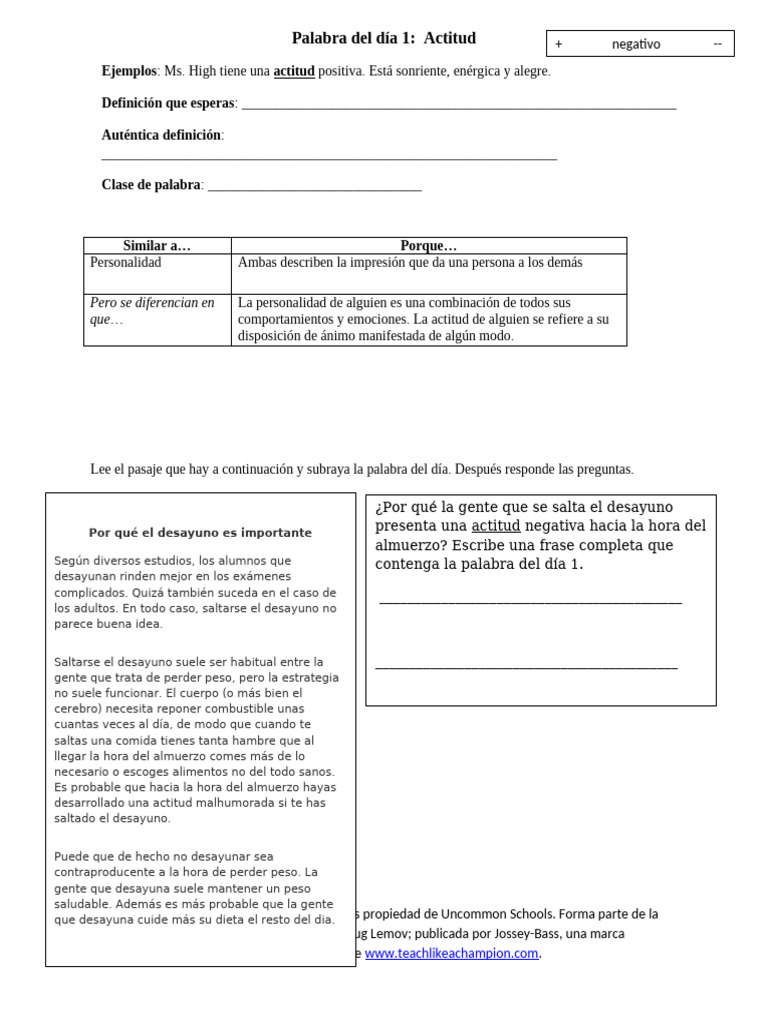 Tlac15 - ES DOSIER DE EVALUACI N DEL APRENDIZAJE DE MEG REUNER | PDF ...