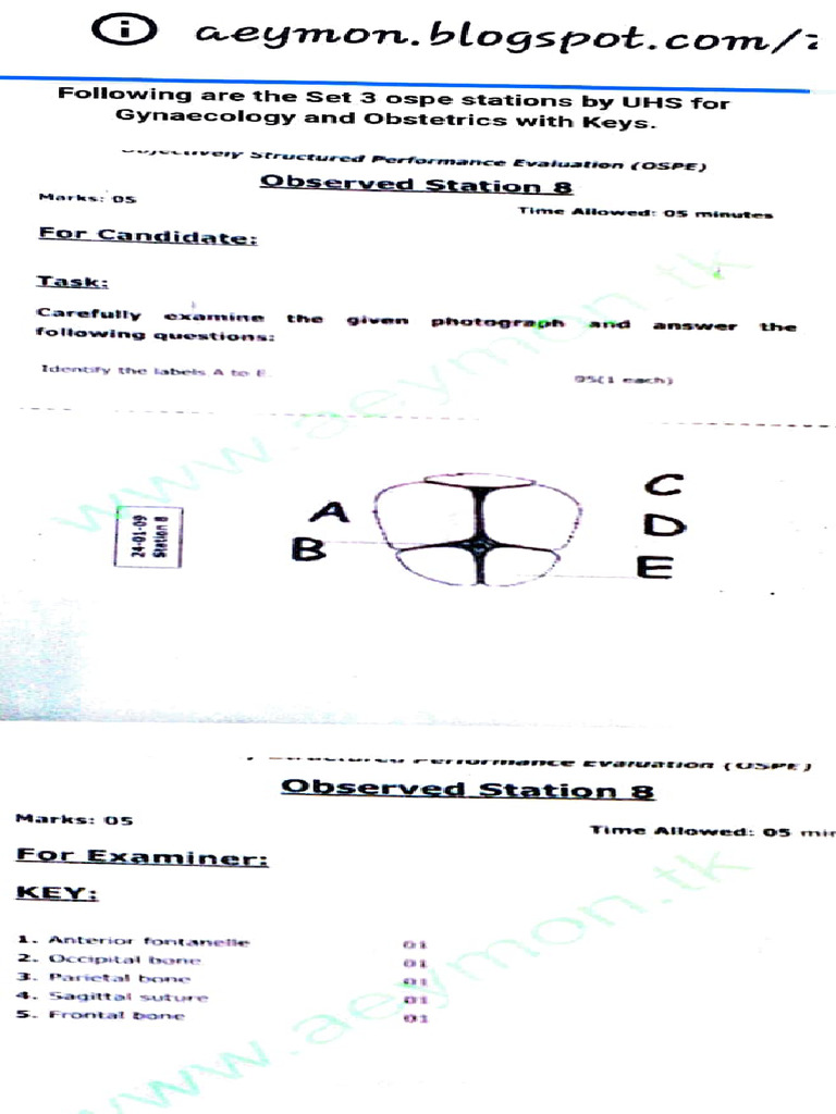 Gynae Obs Set 3 | PDF