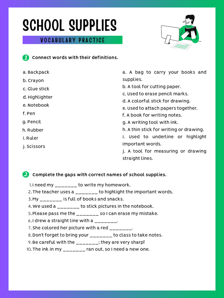 White Light Brown and Grayscale Past Continuous Grammar Practice ...