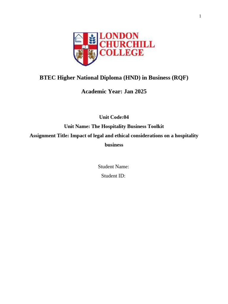 Legal and Ethical Toolkit in Hospitality | PDF | Employment | Labour Law