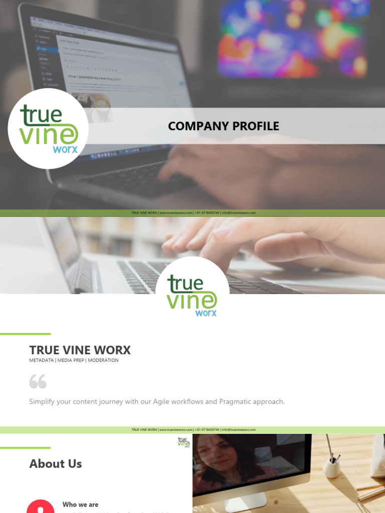 True Vine Worx Company Overview | PDF | Business | Information ...