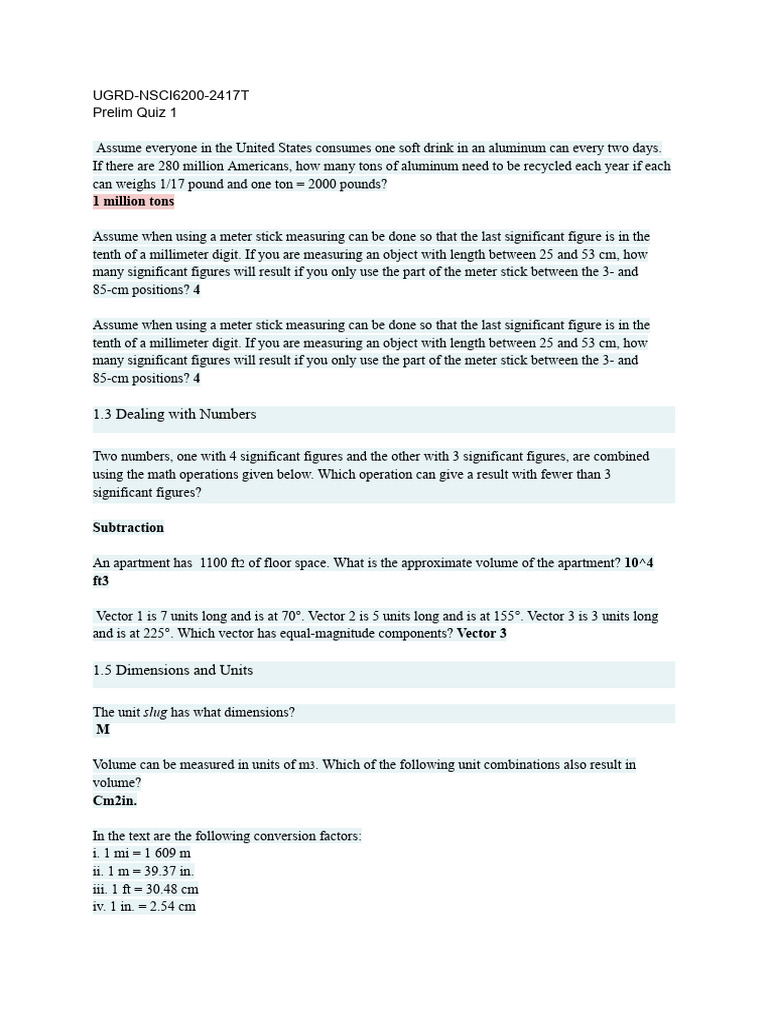 UGRD-NSCI6200 College Physics | PDF | Force | Rotation Around A Fixed Axis