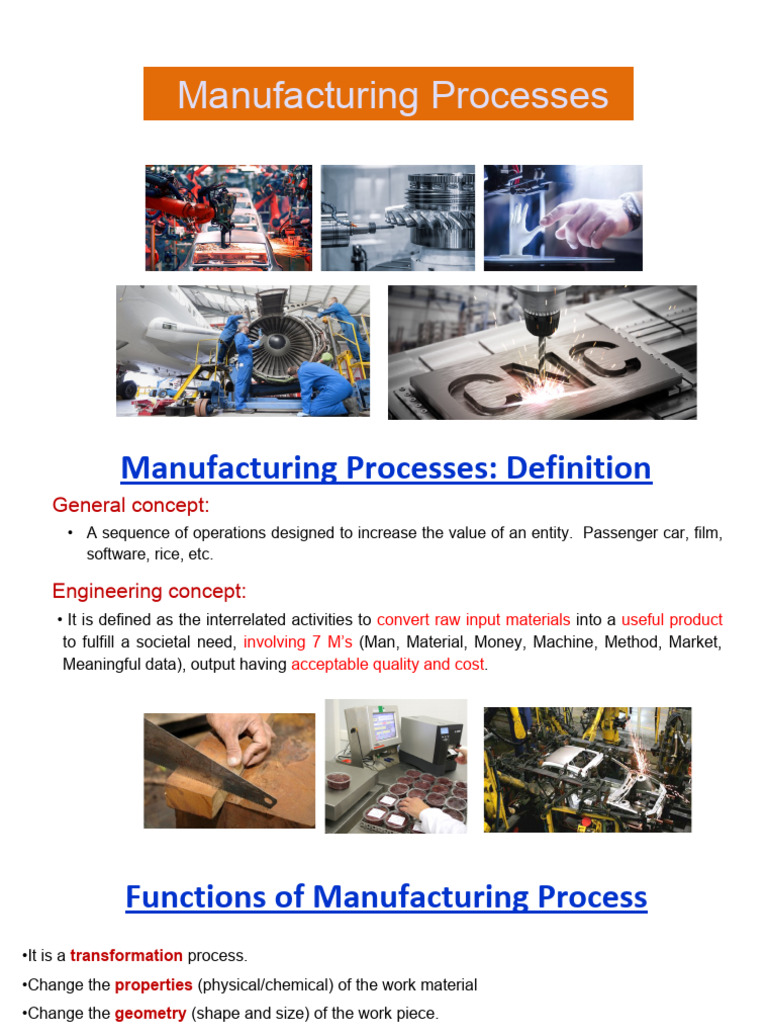 Enhanced Manufacturing Process Insights | PDF | Casting | Strength Of ...