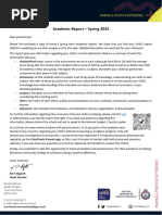 Approved Annual Academic Performance Reporting Template 2022 | PDF ...