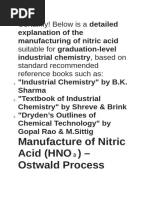 Ostwald Process Smart Notes ChaurikaP | PDF | Nitric Acid | Ammonia