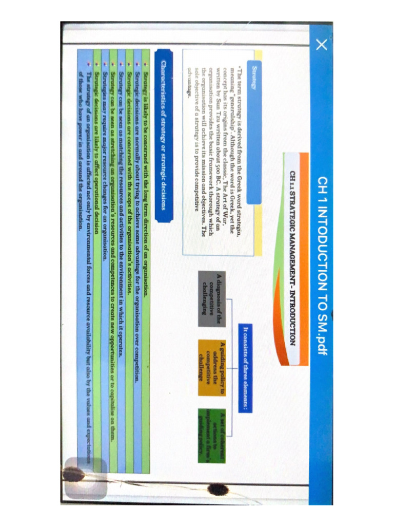 CH 1 Intoduction To SM | PDF