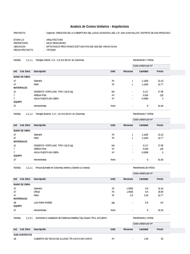 Apu Arquitectura | PDF
