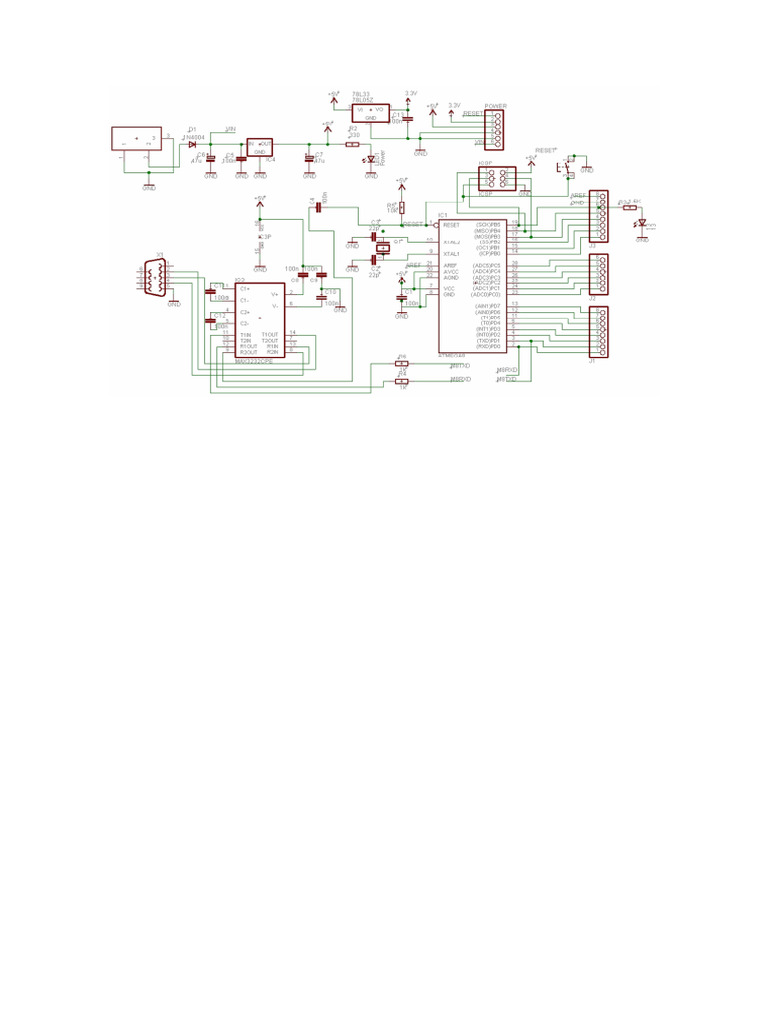 Arduino Freeduino - Diagrama Esquemático | PDF