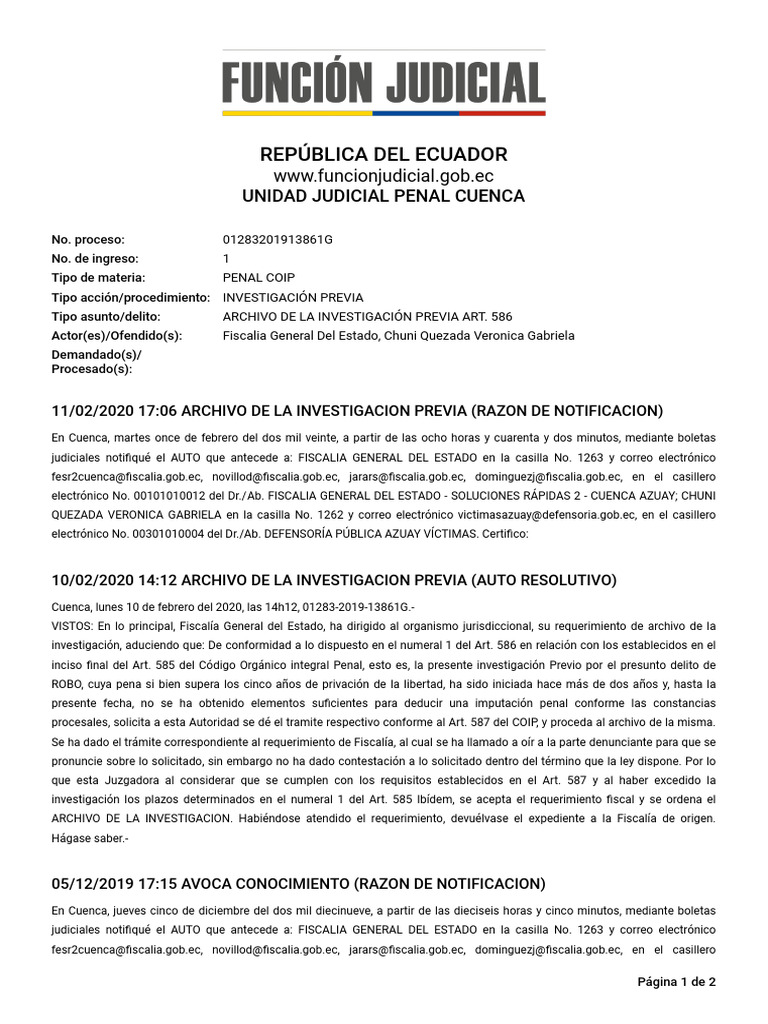 Expel 01283201913861G 21272455 09072025 | PDF | Gobierno | Judicaturas