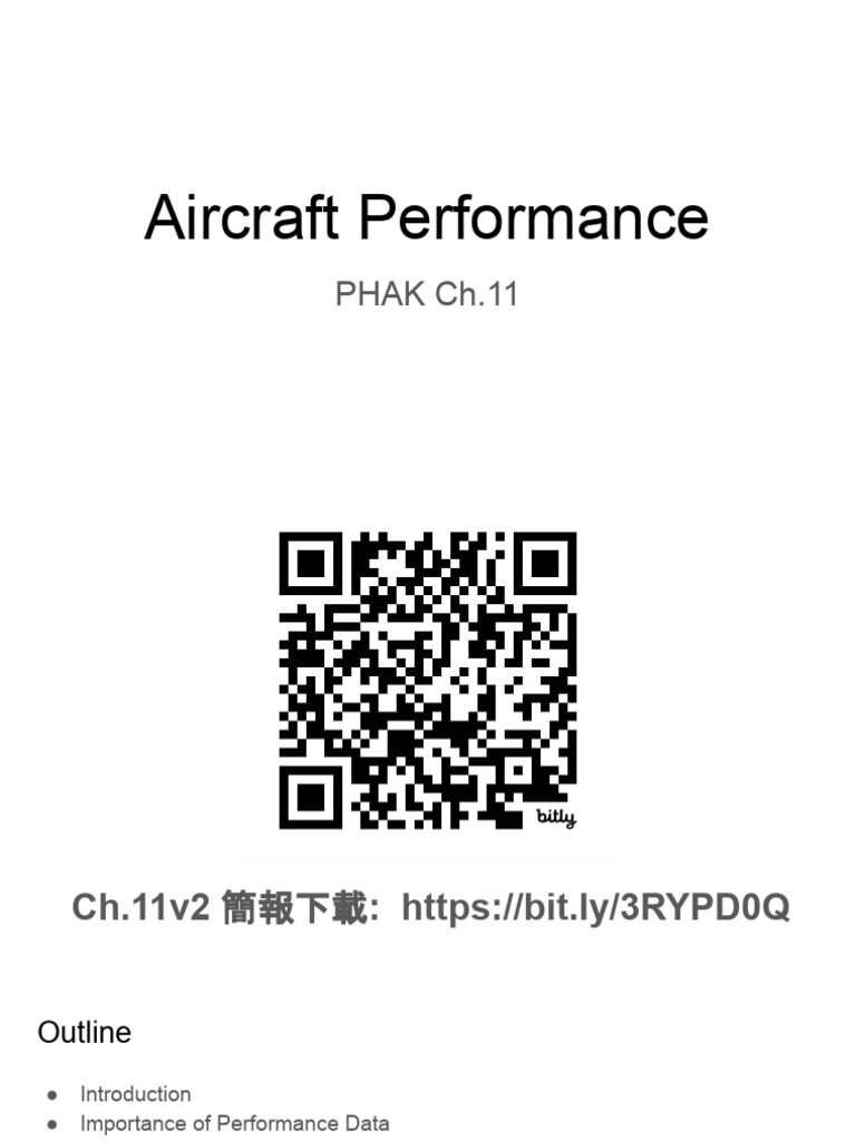 PHAK Ch.11 Aircraft Performance - v21 | PDF | Airspeed | Aviation