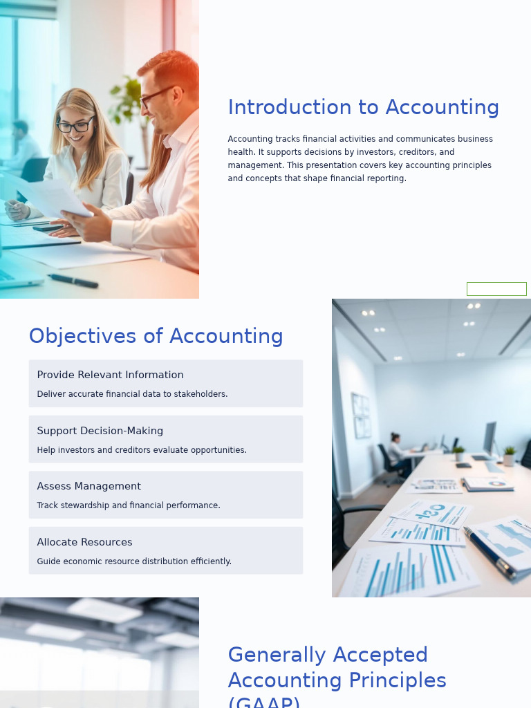 Introduction To Accounting | PDF | Accounting | Generally Accepted ...