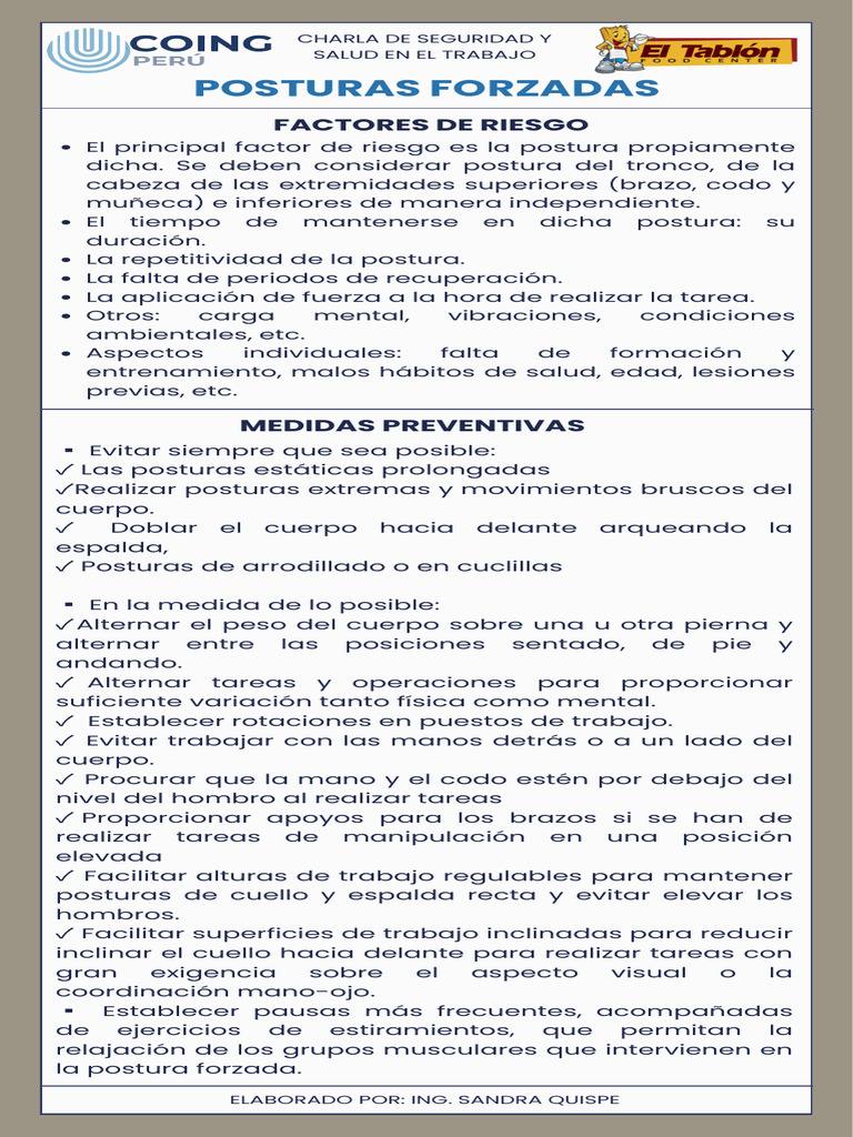 Posturas Forzadas | PDF