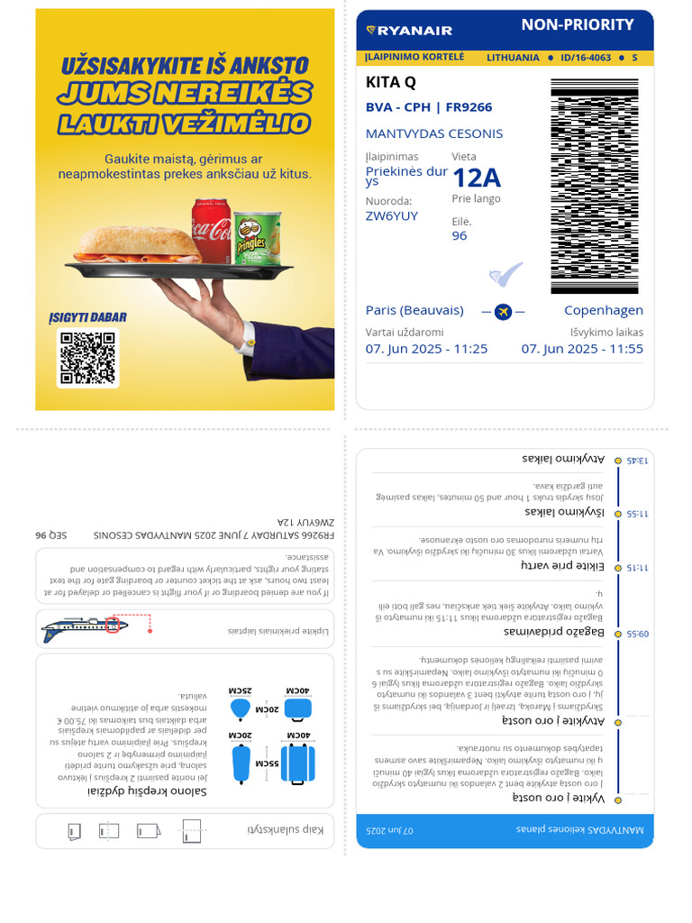 Boarding Pass 1 | PDF