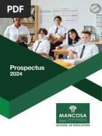 MANCOSA Postgraduate Courses Prospectus July 2025 | PDF ...