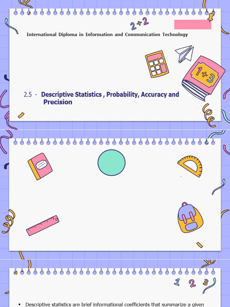 Computational Mathematics | PDF | Accuracy And Precision | Variance