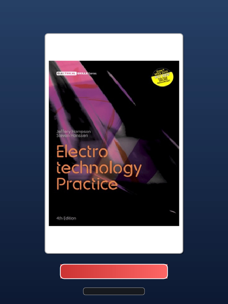 Electrotechnology Practice 4th Edition Test Bank Available Instantly | PDF
