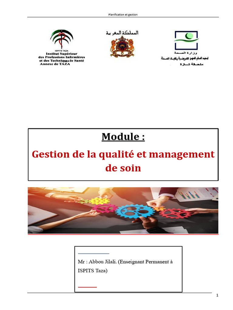 Gestion et planification en santé | PDF | Planification | Analyse SWOT