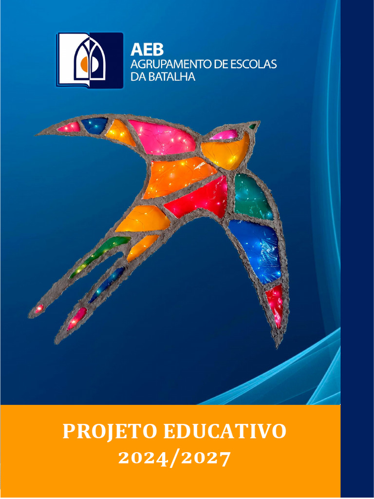 Projeto Educativo 2024-2027 | PDF | Pedagogia | Aprendizado