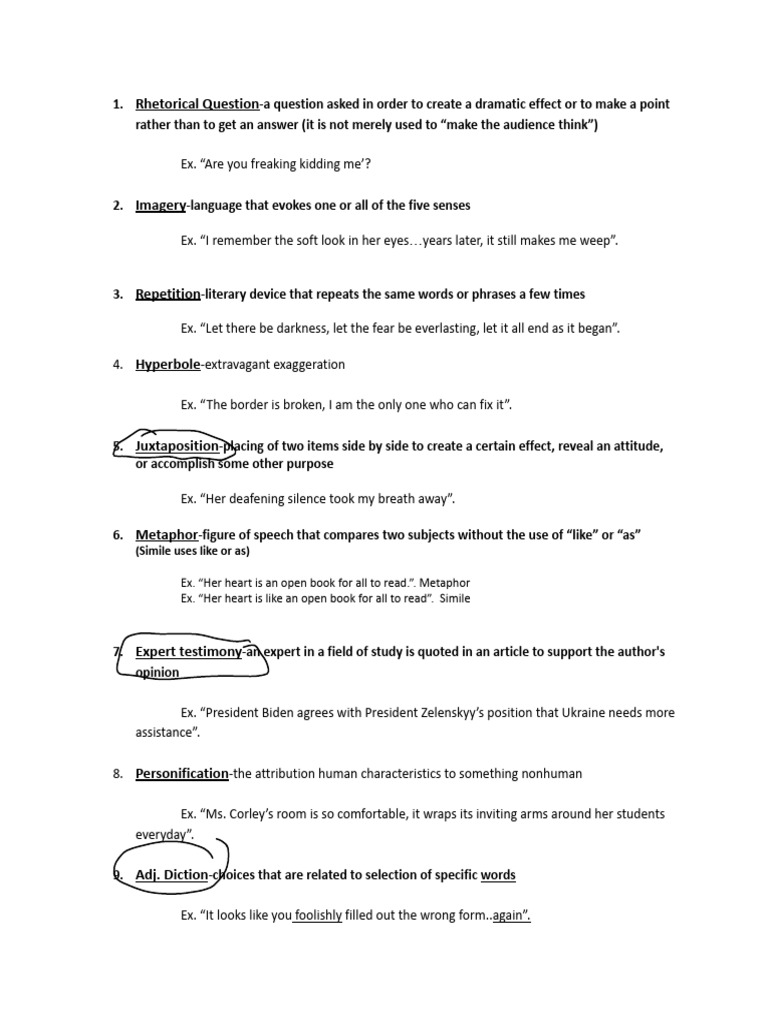 Rhetorical Strategies | PDF