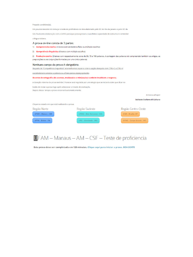 Prova IIC Sábado Manhã | PDF