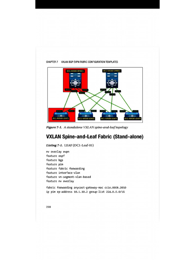 VXLAN EVPN Scenario | PDF