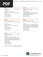 Cambridge A Level Physics 9702 Syllabus | PDF | Quark | Force