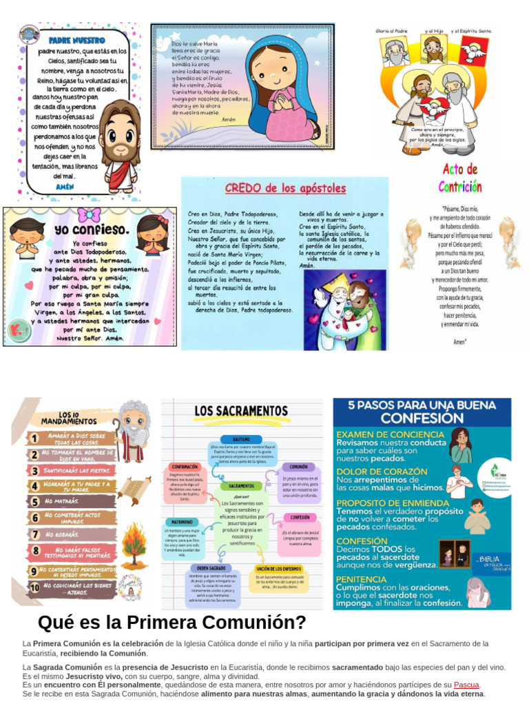 5 pasos para una buena comunión | PDF