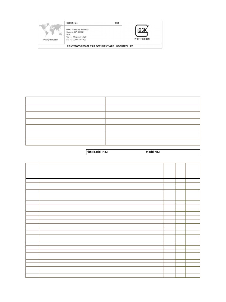 3220 Non Certified Armorer Parts Order Form | PDF | Firearm Components ...