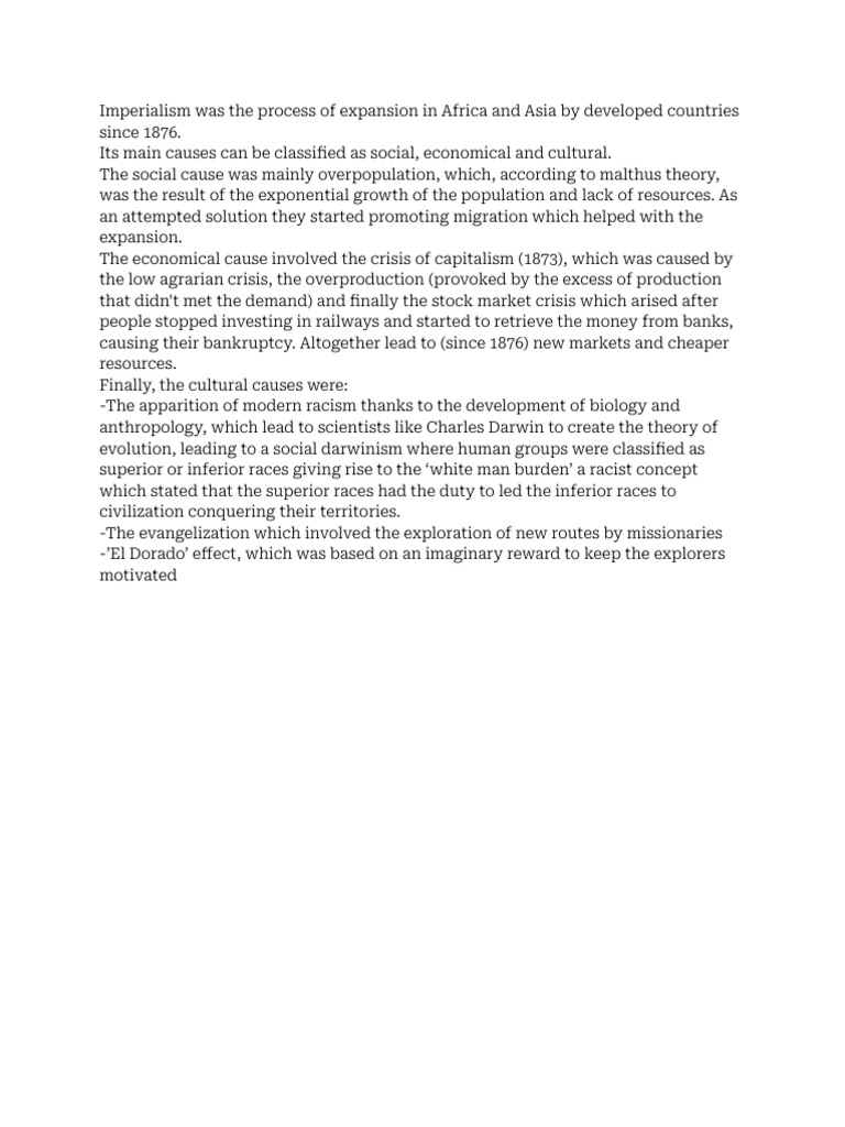 Imperialism | PDF