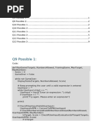 Skeleton Program Code For The AQA | PDF | Computer Programming ...
