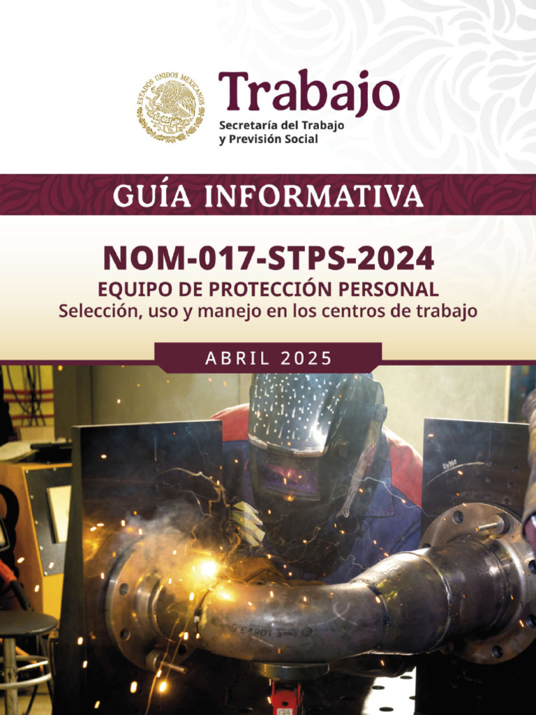 Guía de La Nom-017-STPS-2024, Emitida Por La STPS | PDF | Guante