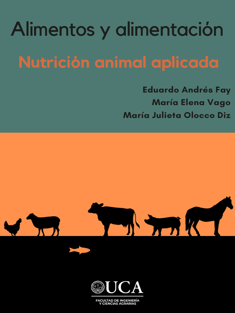Alimentos y Alimentacion. Nutricion Animal Aplicada | PDF | Alimentos | Nutrición