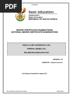 Umhlahlandlela Wokuzifundela Ukubhala Draft 1 | PDF
