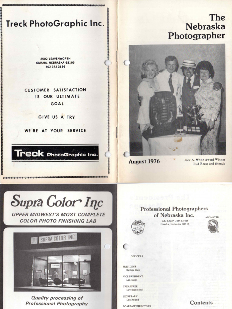 The Nebraska Photographer August 1976... | PDF