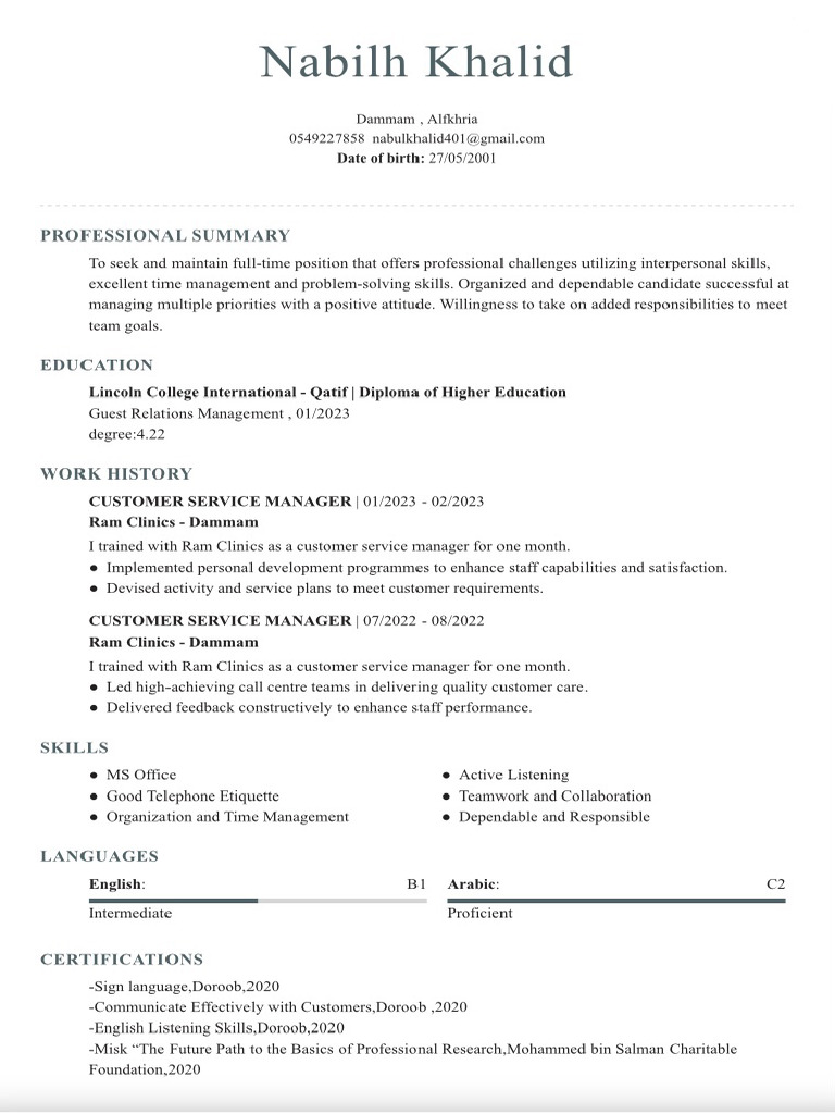 PDF CV | PDF