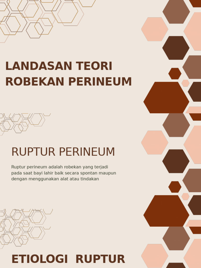 Penanganan Robekan Perineum Pasca Melahirkan | PDF