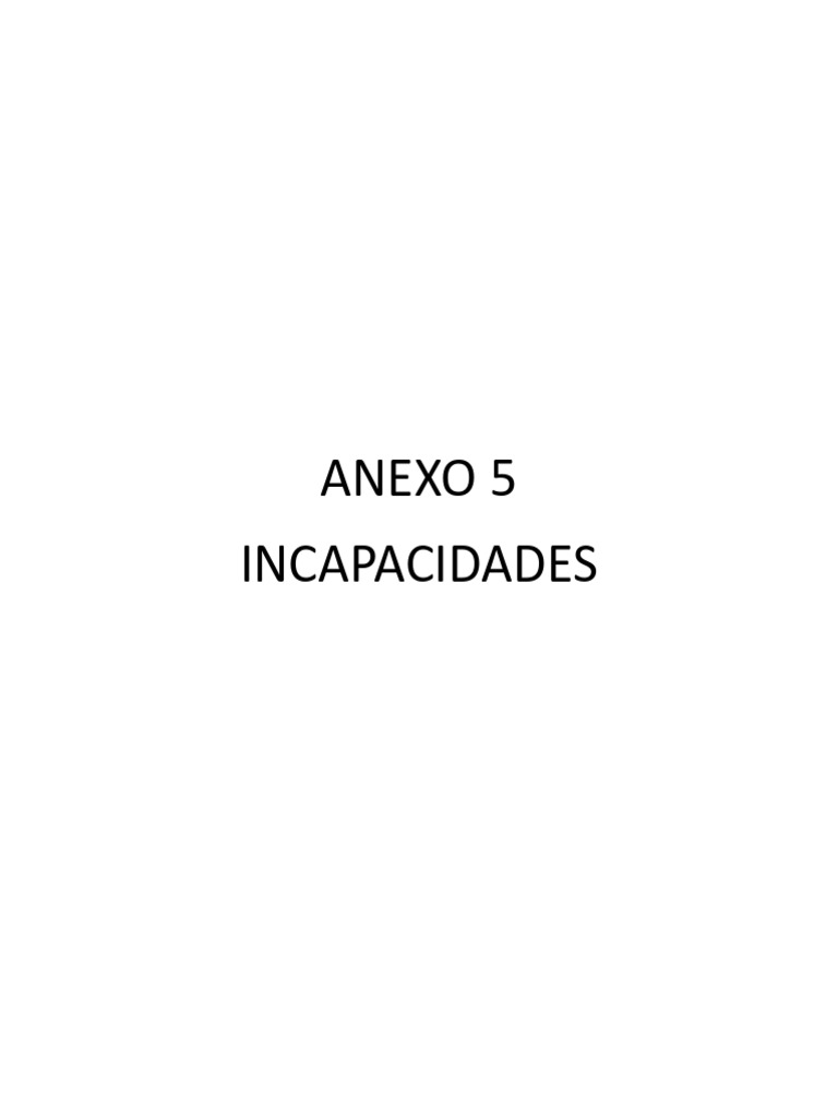 Anexos 5 | PDF
