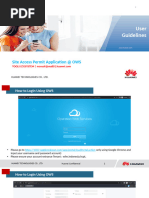 OWS Login and SAM Ticket Guide | PDF | Login | Software