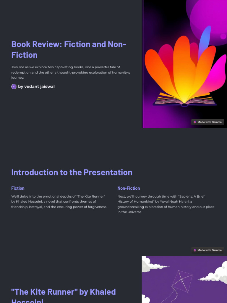 Book Review Fiction and Non Fiction | PDF | Psychology | Behavioural ...