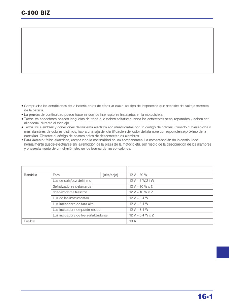 LUCES | PDF | Motocicleta | Cambiar