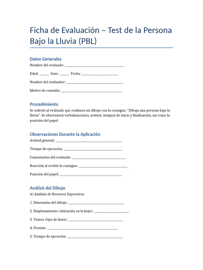 Ficha Evaluacion PBL | PDF