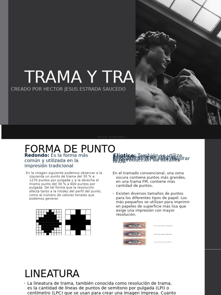 Técnicas de Tramado en Flexografía | PDF | Color | Diseño gráfico