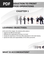 Front Office Department Organization Chart | PDF