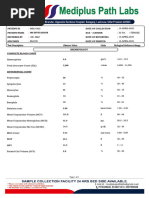 Hematology Form | PDF | Vertebrates | Medicine